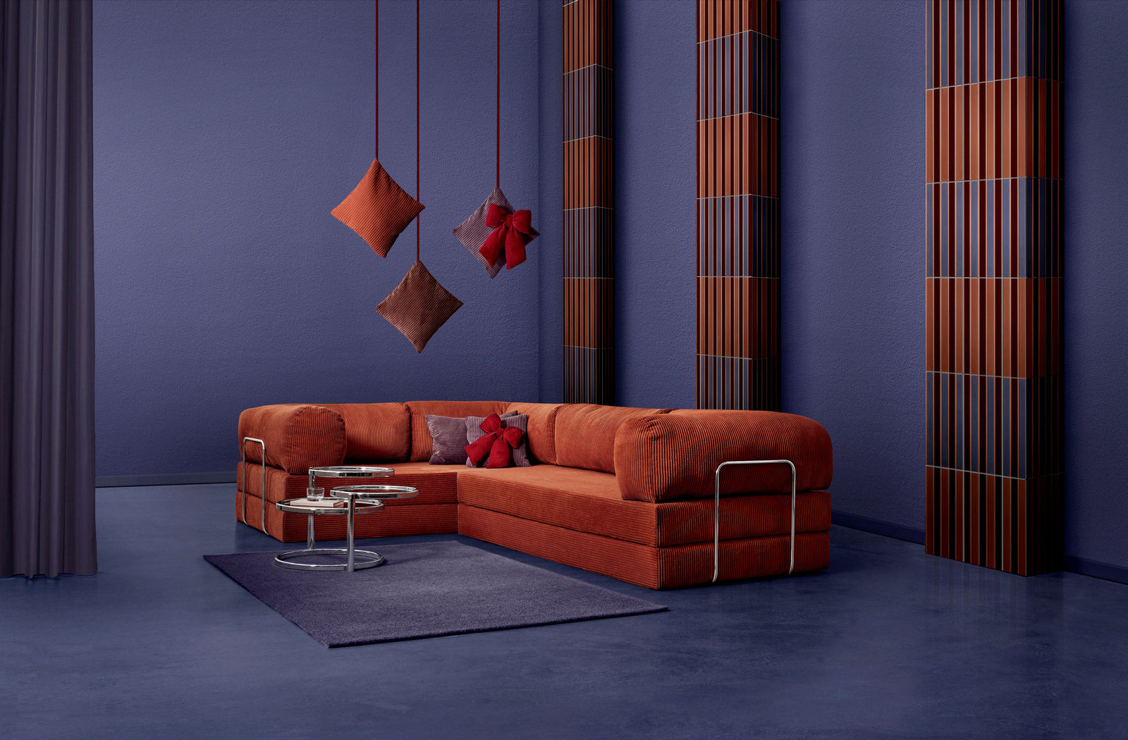 OMHU: Elevating spaces with our iconic TEDDY sofa.